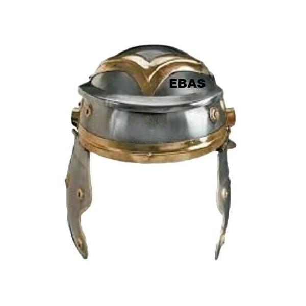 ・? AUTHENTIC DESIGN: Meticulously crafted Roman Gallic helmet featuring historically accurate details and styling for au...