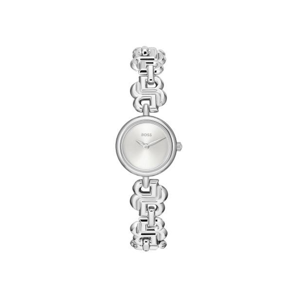 ・A symbol of true BOSS, the bold Double B logo reminds you of your power. The Double B Dressy features a petite round ca...