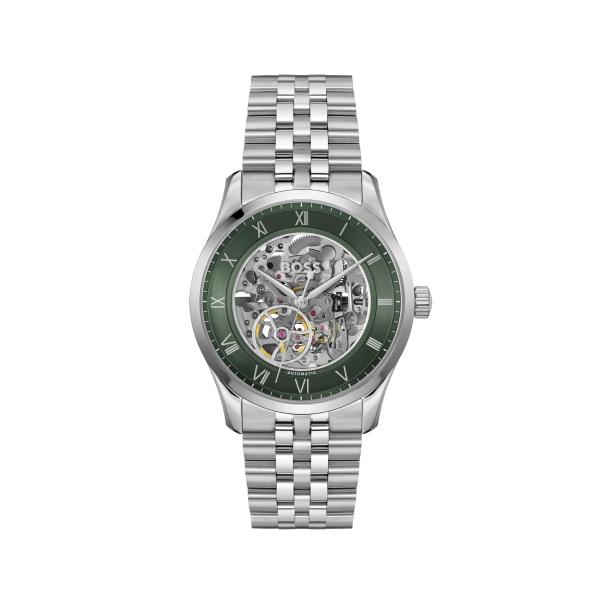 ・The Principle Skeleton blends classic elegance with Japanese precision. Powered by a Miyota 8N24 automatic movement wit...