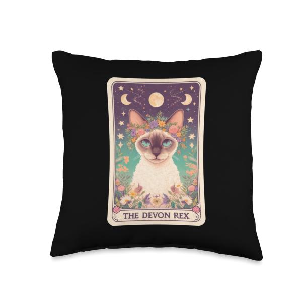 ・Funny design. This magical artwork features a captivating cat adorned with flowers, set against a celestial backdrop wi...