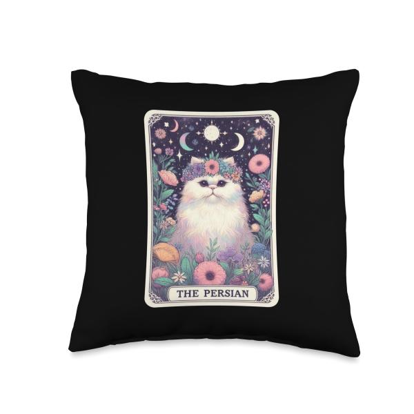 ・Funny design. This unique piece blends the whimsical nature of cats with enchanting tarot-inspired elements, creating a...