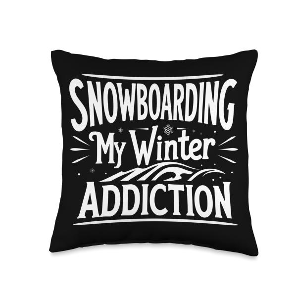 ・Ideal for men and women who are deeply passionate about snowboarding during the winter months, featuring a humorous and...