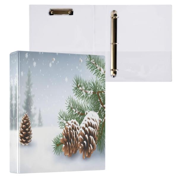 ・3 Ring Binder: Standard binder measures 12.4 x 10.63 x 2.36 inches and fits A4 size paper. This large capacity three ri...