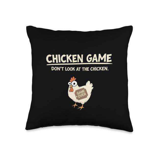 ・Get ready to crack up with this hilarious "Chicken Game: Don't Look at the Chicken" design! Perfect for kids, teens, ad...