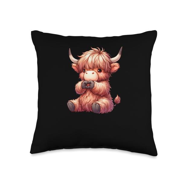 ・Celebrate hearts day with this cute Highland Cow happy Valentine's Day design! It's also a perfect present for your mom...