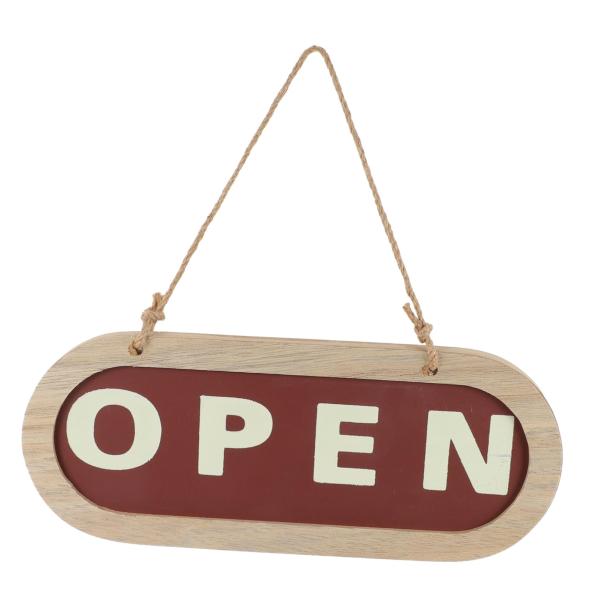 ・Door sign hanging decor--using safe and excellent wooden materials, it is sturdy and , with great texture,Dual Side Doo...