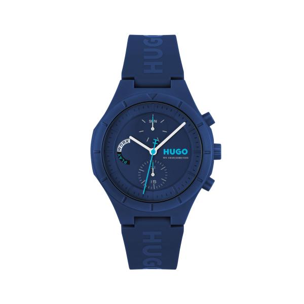 ・Casual and comfortable, the #LIT MULTI is a stylish addition to HUGO Watches' #LIT range. Powered by a multifunction mo...