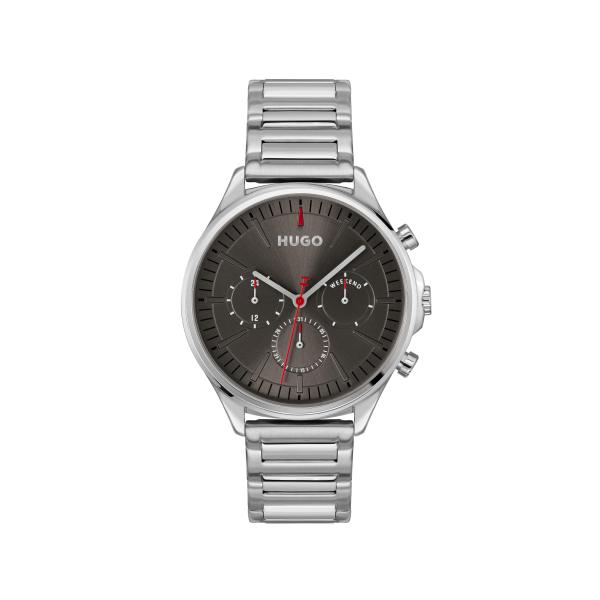 ・The #SMASH MULTI adds a multifunction movement to HUGO Watches' bestselling #SMASH range. With oversized hour markers, ...