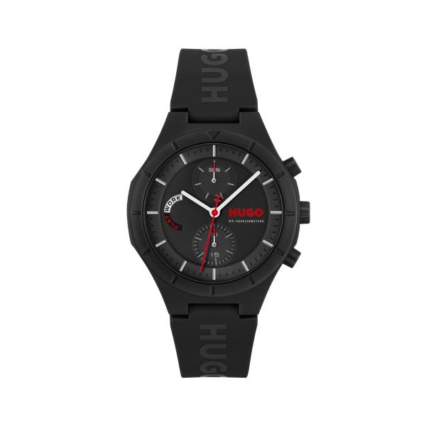 ・Casual and comfortable, the #LIT MULTI is a stylish addition to HUGO Watches' #LIT range. Powered by a multifunction mo...