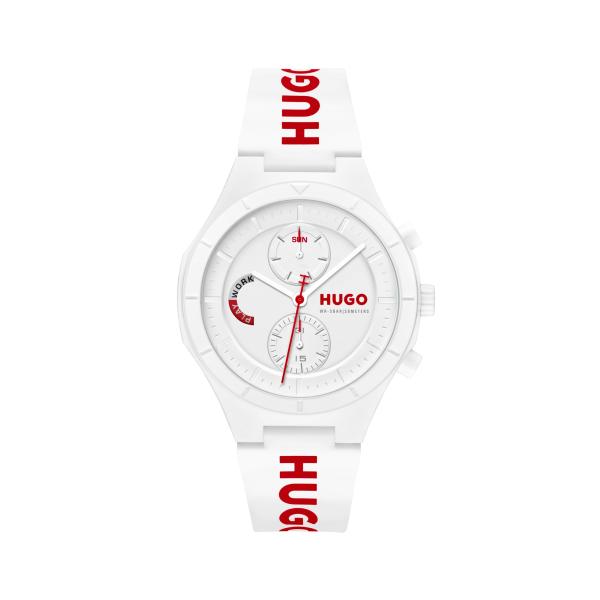 ・Casual and comfortable, the #LIT MULTI is a stylish addition to HUGO Watches' #LIT range. Powered by a multifunction mo...