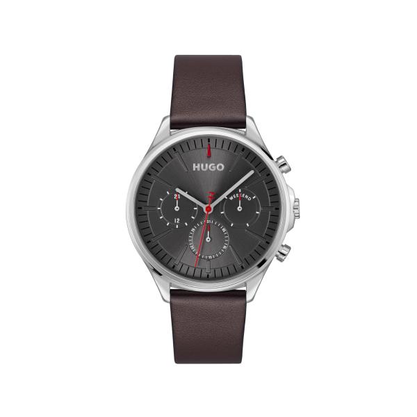 ・The #SMASH MULTI adds a multifunction movement to HUGO Watches' bestselling #SMASH range. With oversized hour markers, ...