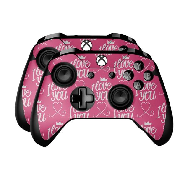・2 Pack of Skins: Includes 2 Skins for a Xbox One Controller・Much Love: Celebrate positivity with Much Love. Bold, heart...