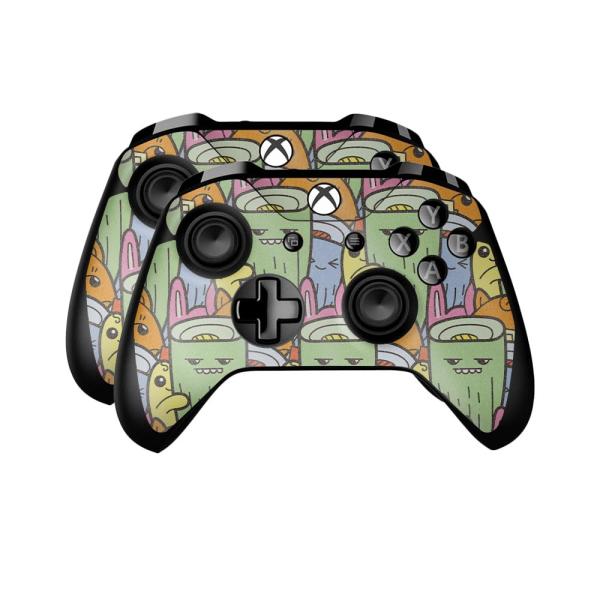 ・2 Pack of Skins: Includes 2 Skins for a Xbox One Controller・The Tall Friend: Add quirky charm with The Tall Friend. Pla...
