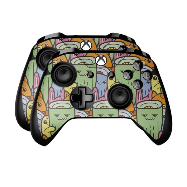 ・2 Pack of Skins: Includes 2 Skins for a Xbox One Controller・The Tall Friend: Add quirky charm with The Tall Friend. Pla...