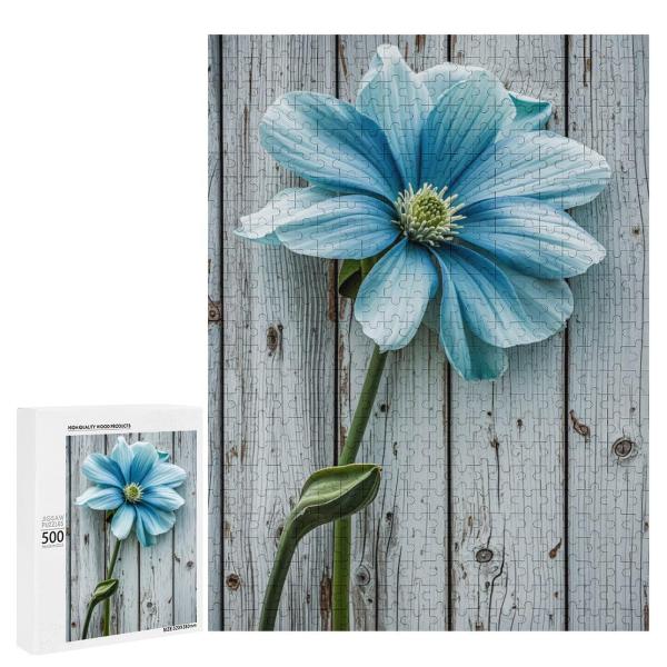 ・【Size】:This Puzzle Contains 500 Pieces.52x38 (Cm) - 20.5x15 (Inch)・【Natural Material】:Each Piece Is Made of Premium Woo...