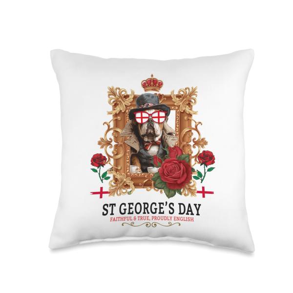 ・English Bulldog St Georges Day Fancy Dress idea for boys ＆ girls with Rose makes a St Georges Day themed idea. This Eng...
