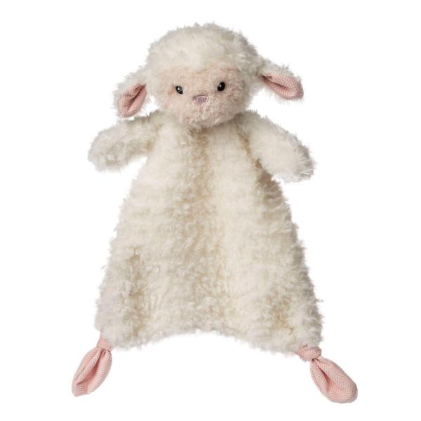 ・SOFT TOY LOVEY Lambは、ブランケットのようなボディにテクスチャード加工の白い生地を使用し、足の角に結び目が付いた、心地よい抱きしめるおもちゃです。loveyは目の刺繍が施された柔らかい彫刻の顔です。・LITTLE HAN...