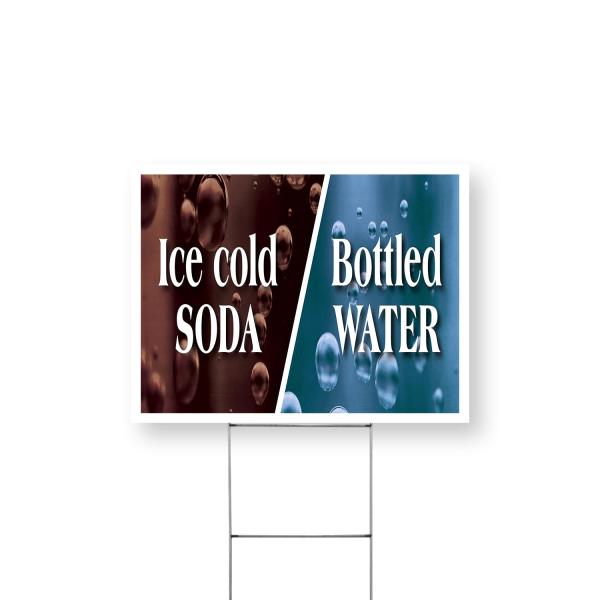 ・Yard Sign Size: 18 Inch x 24 Inch - Double-sided yard sign featuring graphics on the front and back.・Advertise your col...