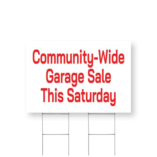 ・Yard Sign Size: 24 Inch x 36 Inch - Double-sided yard sign featuring graphics on the front and back.・Spread the word ab...