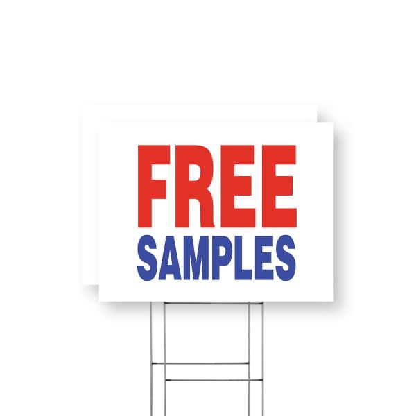 ・Yard Sign Size: 2 Pack of 12 Inch x 16 Inch - Double-sided yard sign featuring graphics on the front and back.・Attract ...