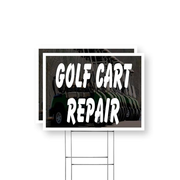 ・Yard Sign Size: 2 Pack of 18 Inch x 24 Inch - Double-sided yard sign featuring graphics on the front and back.・Promote ...
