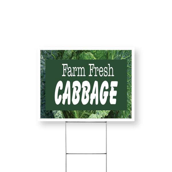 ・Yard Sign Size: 12 Inch x 16 Inch - Double-sided yard sign featuring graphics on the front and back.・Promote your fresh...