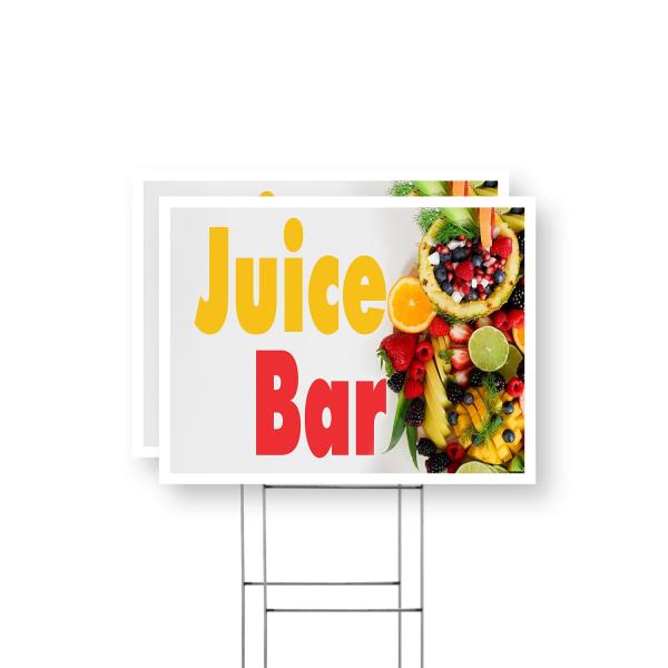・Yard Sign Size: 2 Pack of 12 Inch x 16 Inch - Double-sided yard sign featuring graphics on the front and back.・Advertis...