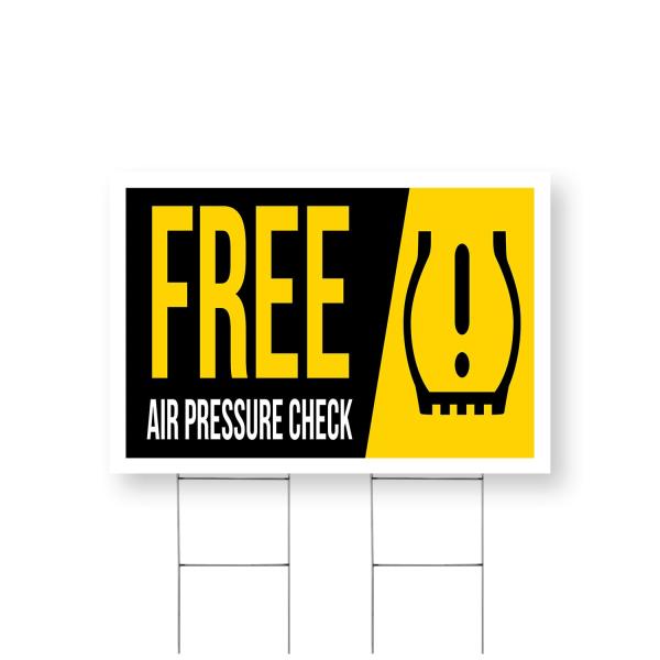 ・Yard Sign Size: 24 Inch x 36 Inch - Double-sided yard sign featuring graphics on the front and back.・Promote your free ...