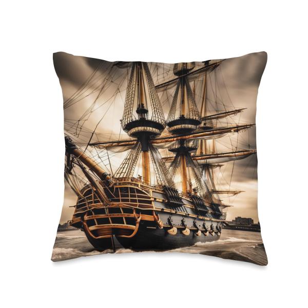 ・Great Idea For Those Into Vintage Warship, Famous Ship Art, And 17th Century Art. For Those Into Vintage Travel Art, Ba...