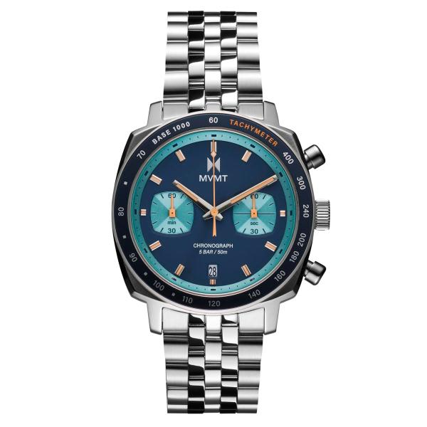 ・The Mulholland Collection is a revival of the 70's Golden Age of chronographs. Featuring a vintage cushion case shape, ...