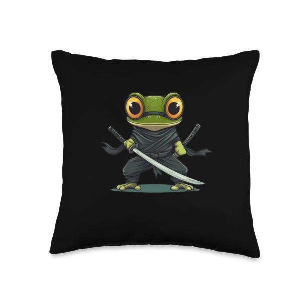 ・This cool Frog in Ninja Costume Transform any space into a fun zone! Whether you're at the park, office, school, or hom...