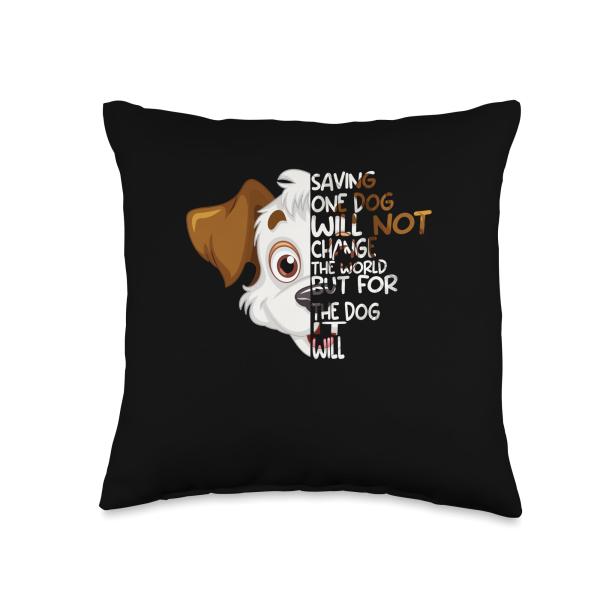 ・Join the movement of saving lives with our "Changing Lives, One Dog at a Time" design. Support dog rescue, humane socie...