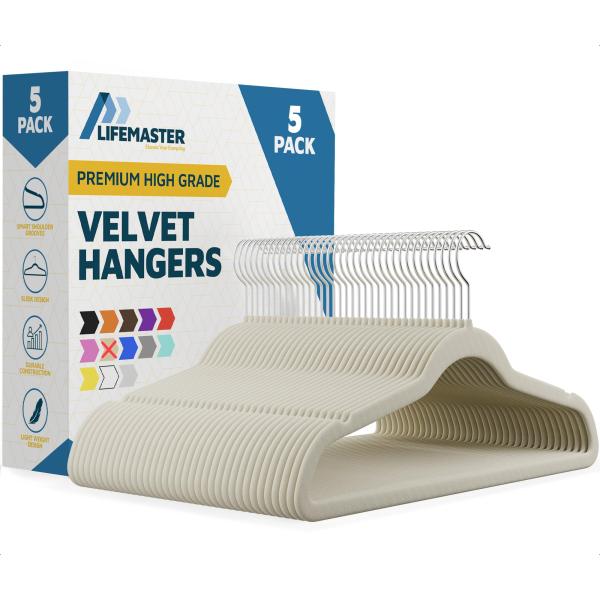 ・HEAVY DUTY SET: The reinforced structure provides optimum support, ensuring the hangers hold your clothes or coats with...