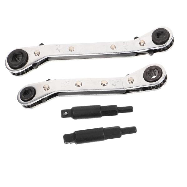 ・Function: the tool for difficult-to-reach compressor service valves, dust caps valves, oil check plugs on compressors, ...