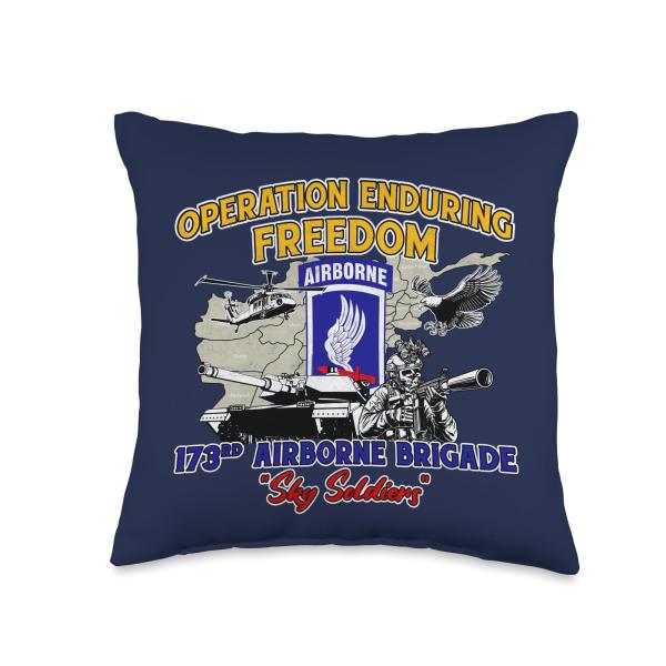 ・173rd Airborne Brigade Operation Enduring Freedom tee for those who served in OEF. It's the perfect present for any spe...