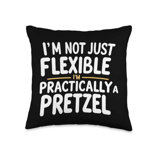 ・A witty, humorous design for aerialists who bend over backwards and then some. Perfect for silks, trapeze, and hoop lov...