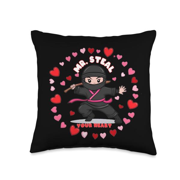 ・This adorable ninja is ready to sneak into your heart! Perfect for those who love martial arts, ninjas, and playful Val...