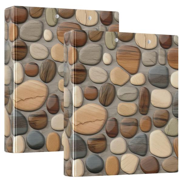・DURABLE MATERIAL AND CRAFTSMANSHIP - our binder surface is made of pvc laminated middle cardboard, the surface is water...
