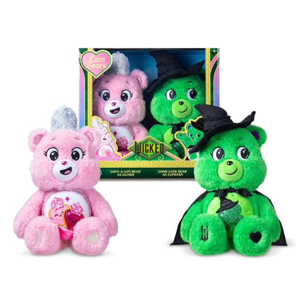 ・Limited Edition: Bring home the magic of the Wicked movie with this special Care Bears x Wicked crossover 2-pack-availa...