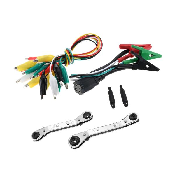・[Package Content]- 1pc pneumatic ratchet wrench (for 5/16" and 1/4"); 1pc pneumatic ratchet wrench (for 3/16", 5/16", 1...