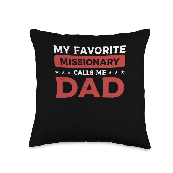 ・My Favorite Missionary Calls Me Dad For A Missionary Father is the perfect farewell or homecoming for any Christian LDS...