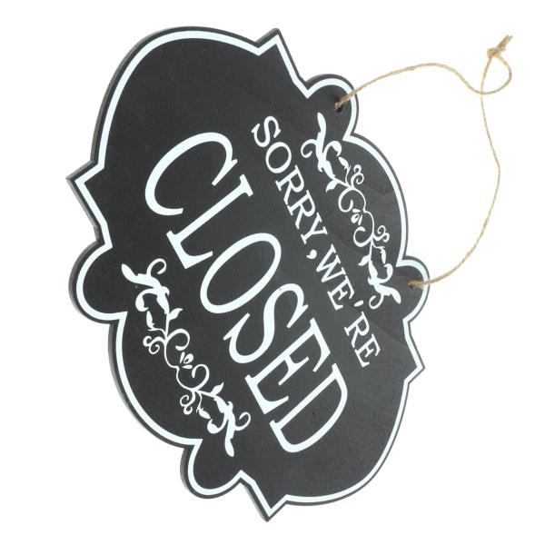 ・Open closed sign for business:simple style design with high-contrast background color paired with bold font allows cust...