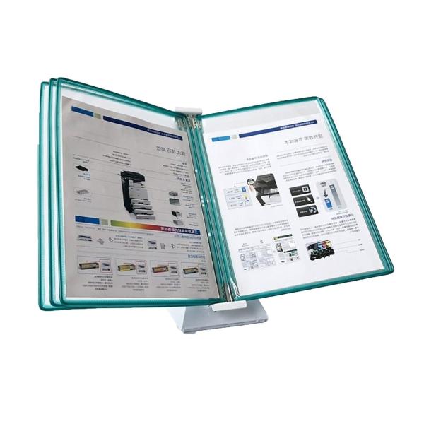 ・【Find Information Quickly】With this file organizer for desk, you can Easily get the information you need every day. Col...