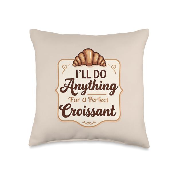 ・A stylish bakery-themed design featuring elegant lettering and a delicious croissant illustration. Perfect for pastry l...