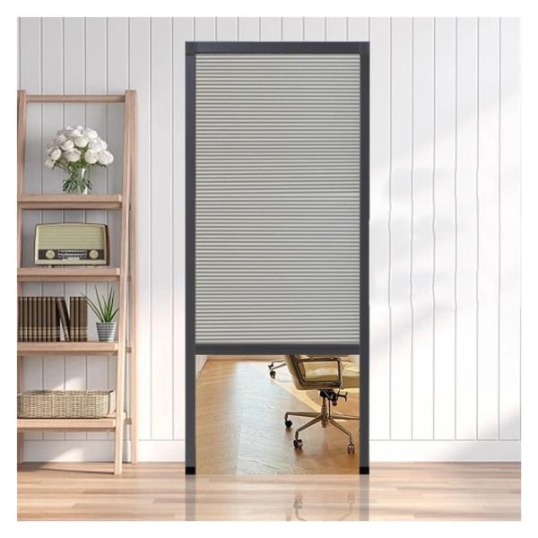 ・Room Divider Collapsible Door: When door closed, can block the kitchen fumes flying everywhere; soundproofing and noise...