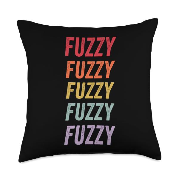 ・This says "Fuzzy" and makes a perfect gift for Fuzzy Lovers.・The designs repeats the word Fuzzy, boldly displaying it f...