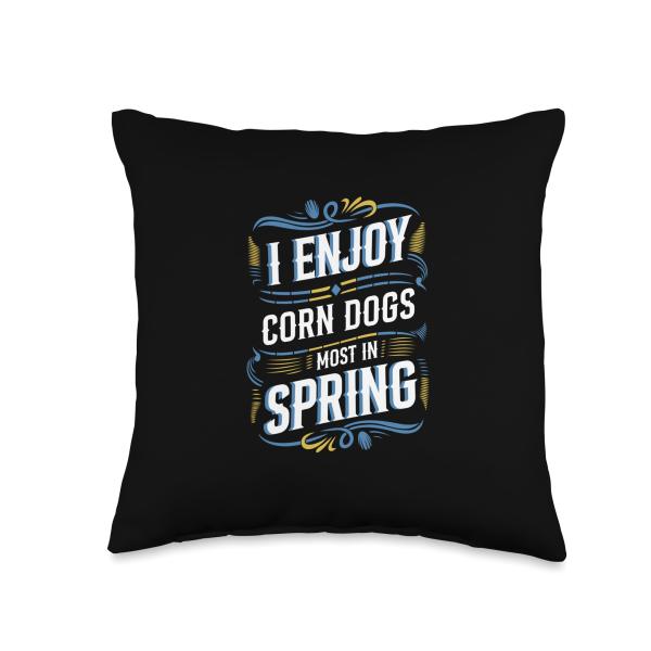 ・Celebrate your love for corn dogs with this playful design that captures the joy of enjoying them in the springtime. Br...