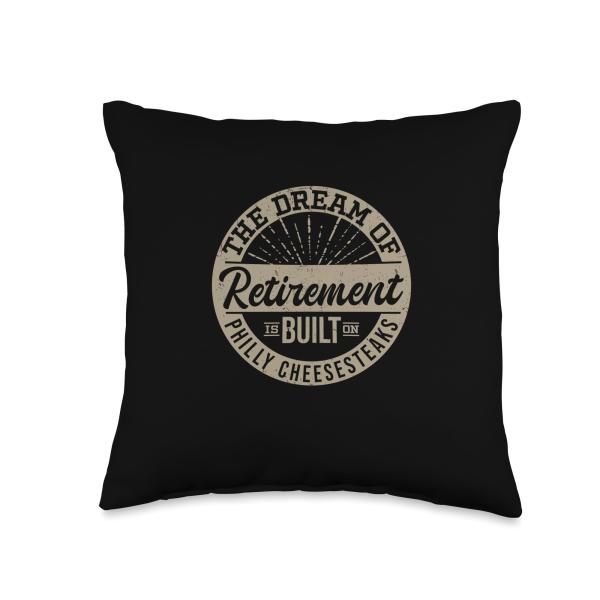 ・Celebrate your love for Philly cheesesteaks as you step into retirement. This design captures the essence of relaxation...