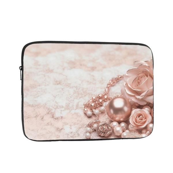 ・Material: Made from Oxford cloth fabric and a padded polyester foam layer, this Blush Pink Rose Gold laptop sleeve case...