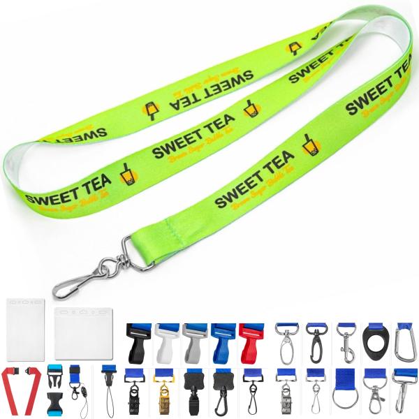 ・Vibrant Color Options: Our Fluorescent Neon Full-Color Lanyards are available in seven eye-catching colors, perfect for...